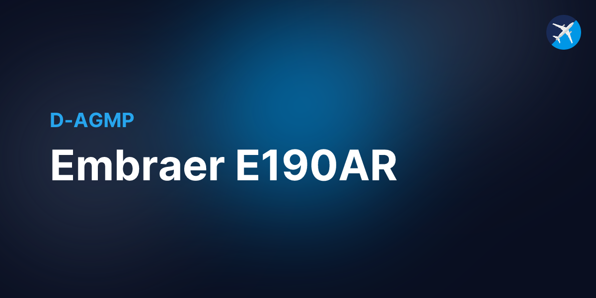 D-AGMP - Embraer E190AR from German Airways