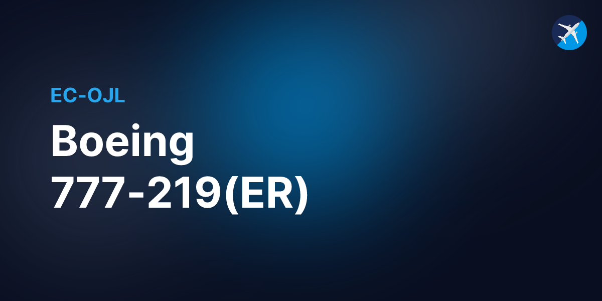 EC-OJL - Boeing 777-219(ER) from Privilege Style