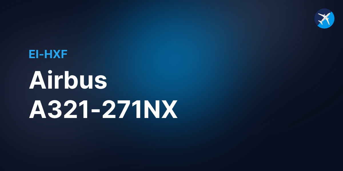 EI-HXF - Airbus A321-271NX from ITA Airways