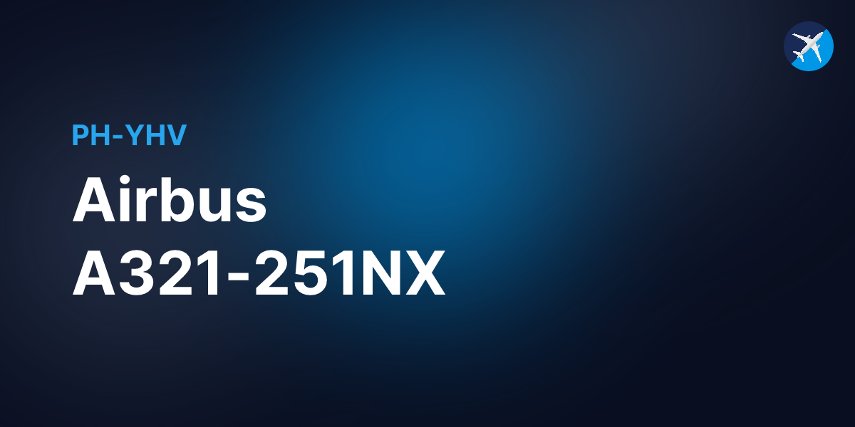 PH-YHV - Airbus A321-251NX from Transavia