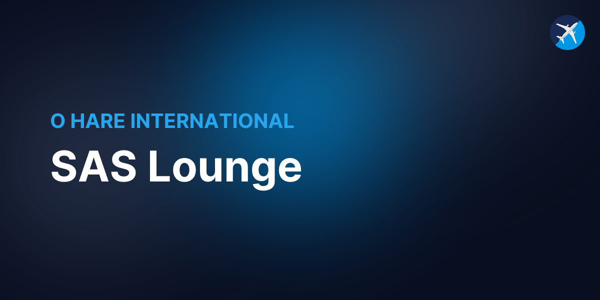 SAS Lounge - O Hare International (ORD)